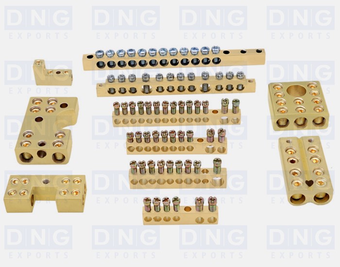 Brass Neutral Links & Earth Bars - DNG Exports